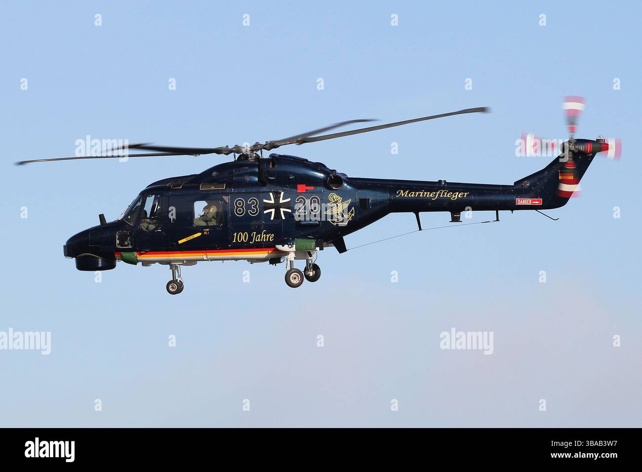 German Navy Westland Sea Lynx Mk.88A helicopter in special 100 years of ...