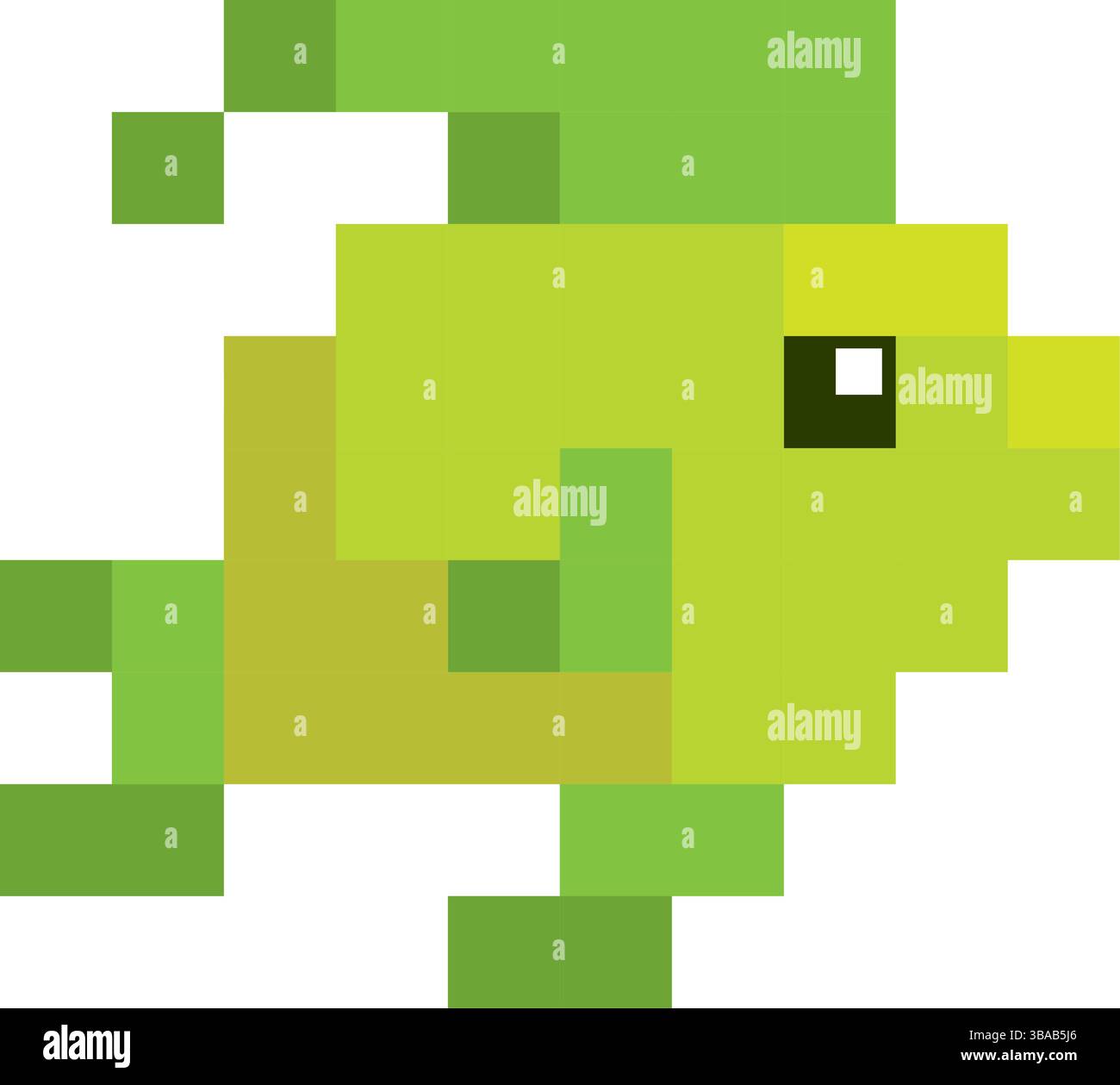 Isolated colored pixelated fish icon Vector illustration Stock Vector ...