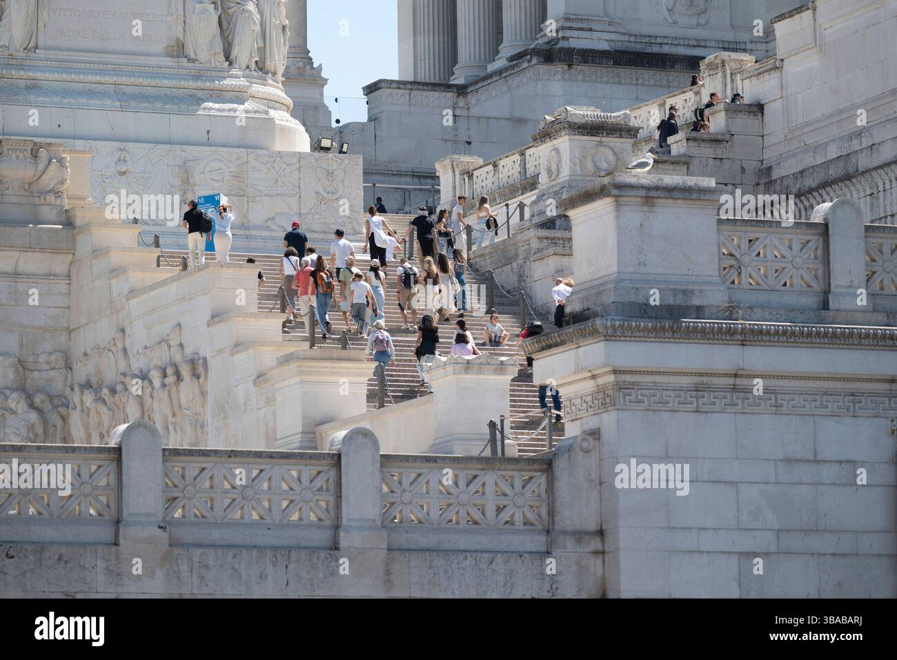 Rom, Italy. 10th May, 2025. The Victor Emmanuel Monument (Vittoriano ...