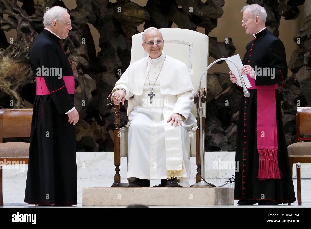 Roma, Italy. 12th May, 2025. Robert Francis Prevost "Pope Leo XIV ...