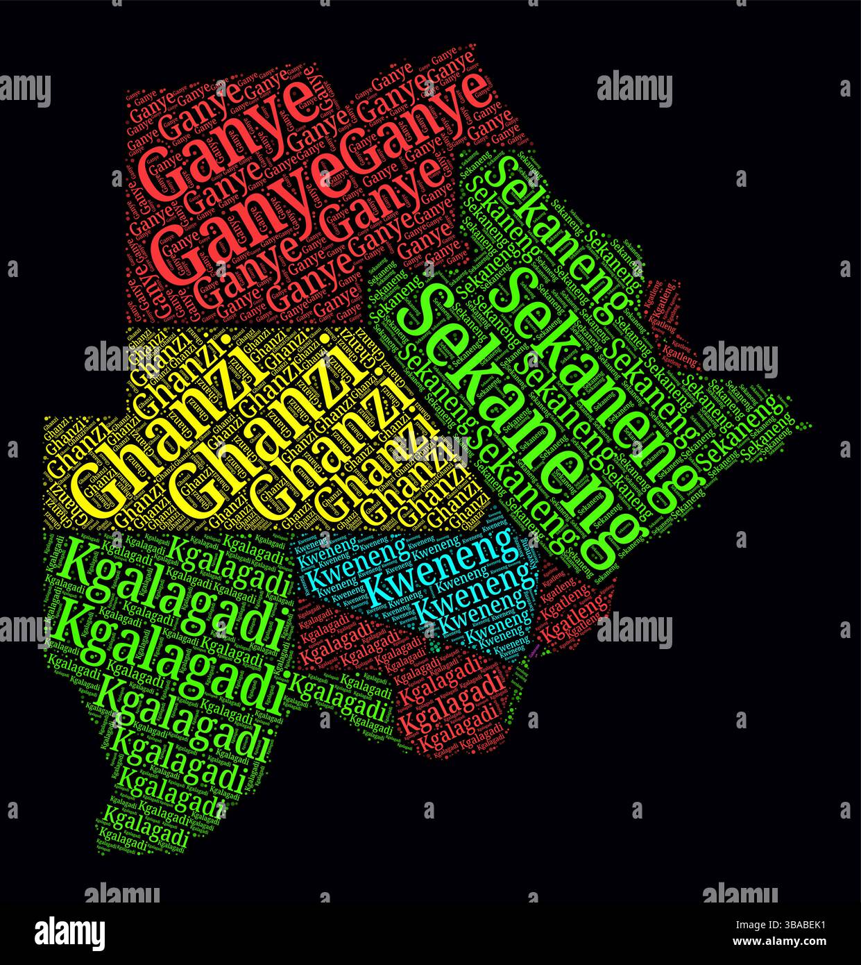 Botswana text design calligraphy hi-res stock photography and images ...