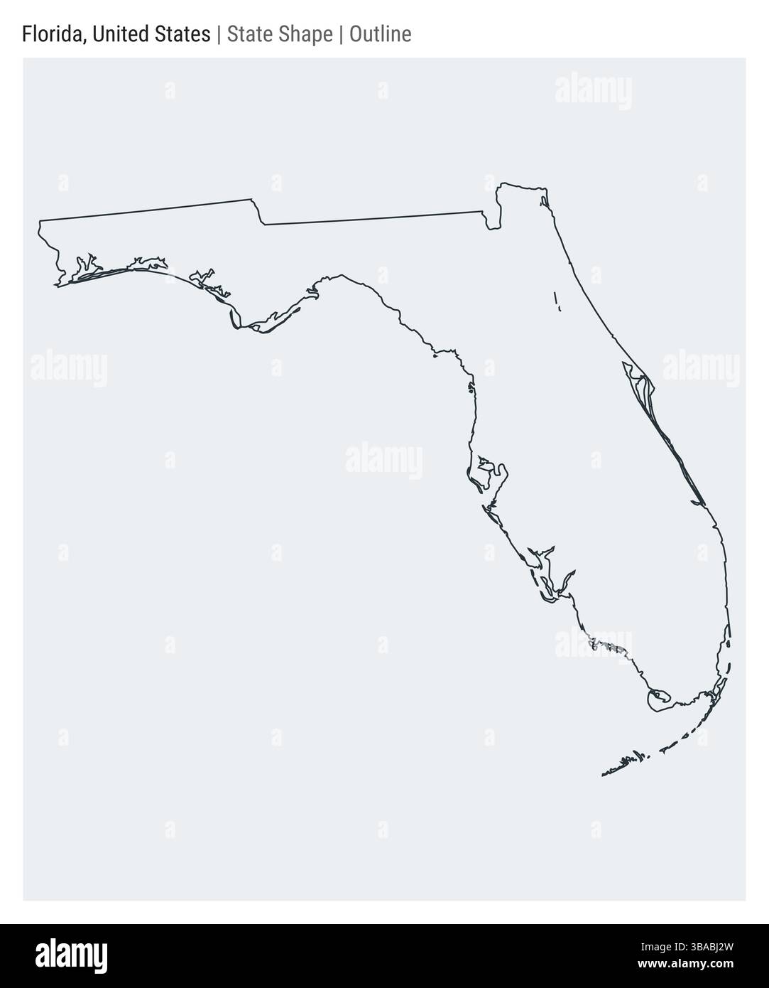 Beaches of florida Stock Vector Images - Alamy