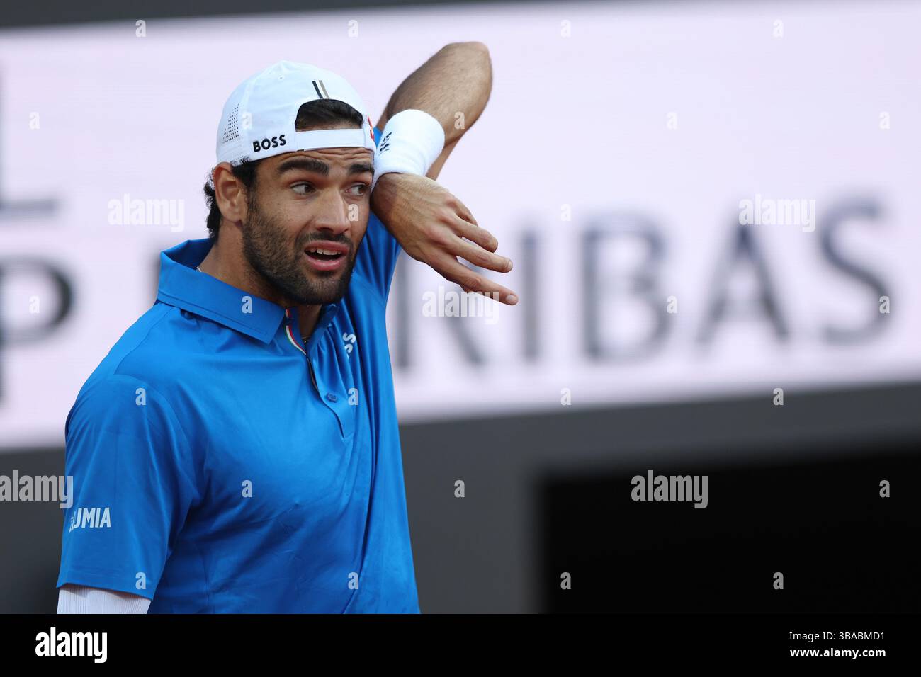 Rome Italy 12.05.2025: Round 32, match Matteo Berrettini (ITA) rank 30 ...