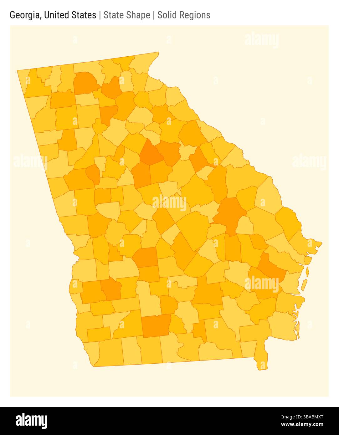Peach map hi-res stock photography and images - Alamy