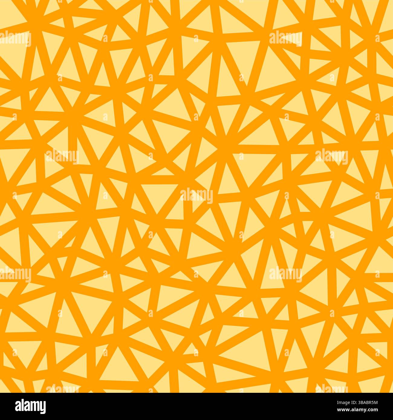 Minimal geometric background. Amber color. Small triangles size. Heavy lines weight. Repeatable ...