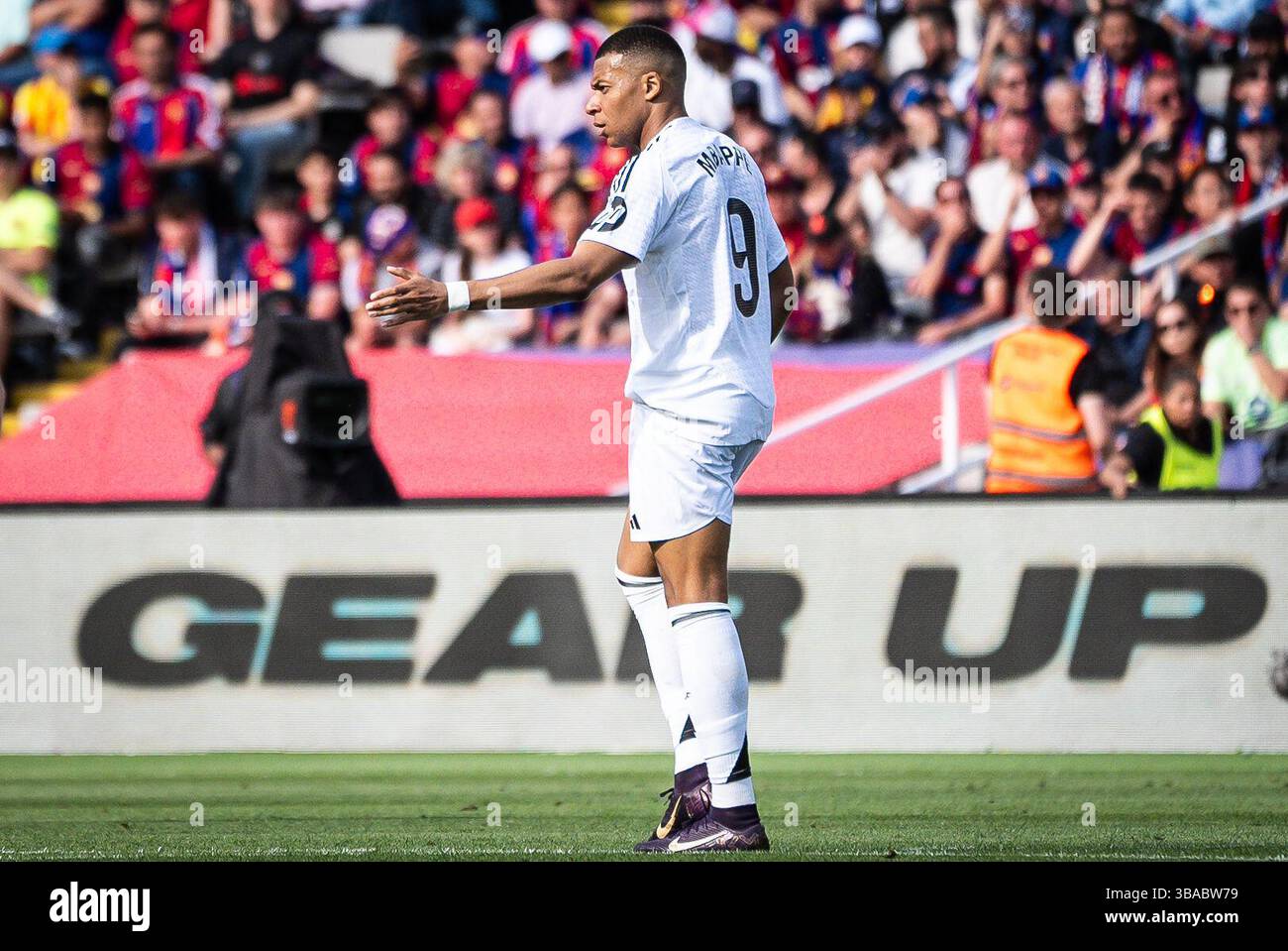 Kylian MBAPPE of Real Madrid during the Spanish championship La Liga ...