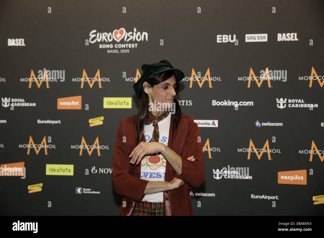 Lucio Corsi of Italy during the Turquoise Carpet of the Eurovision Song ...