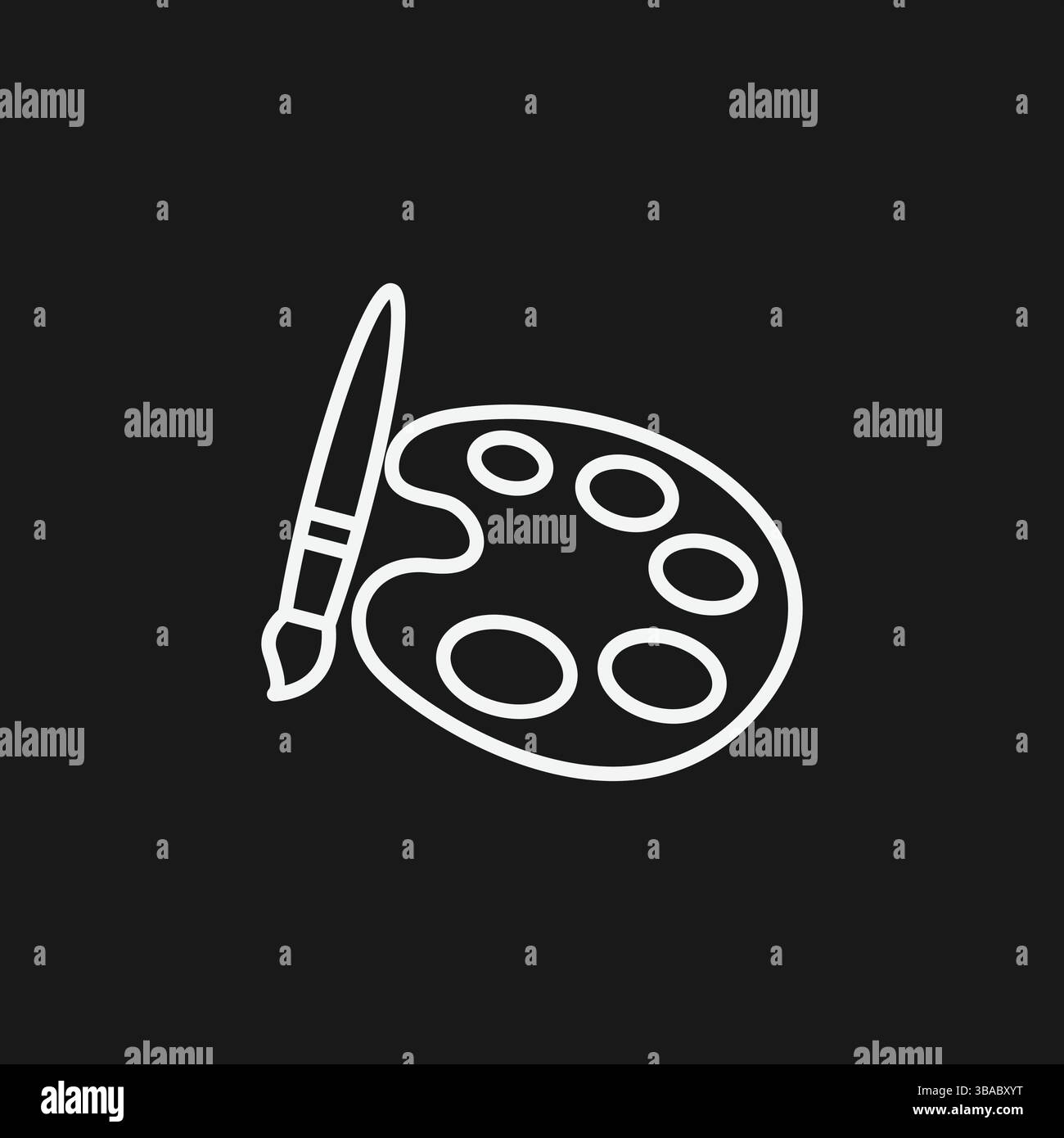 Icon painting techniques Stock Vector Images - Alamy