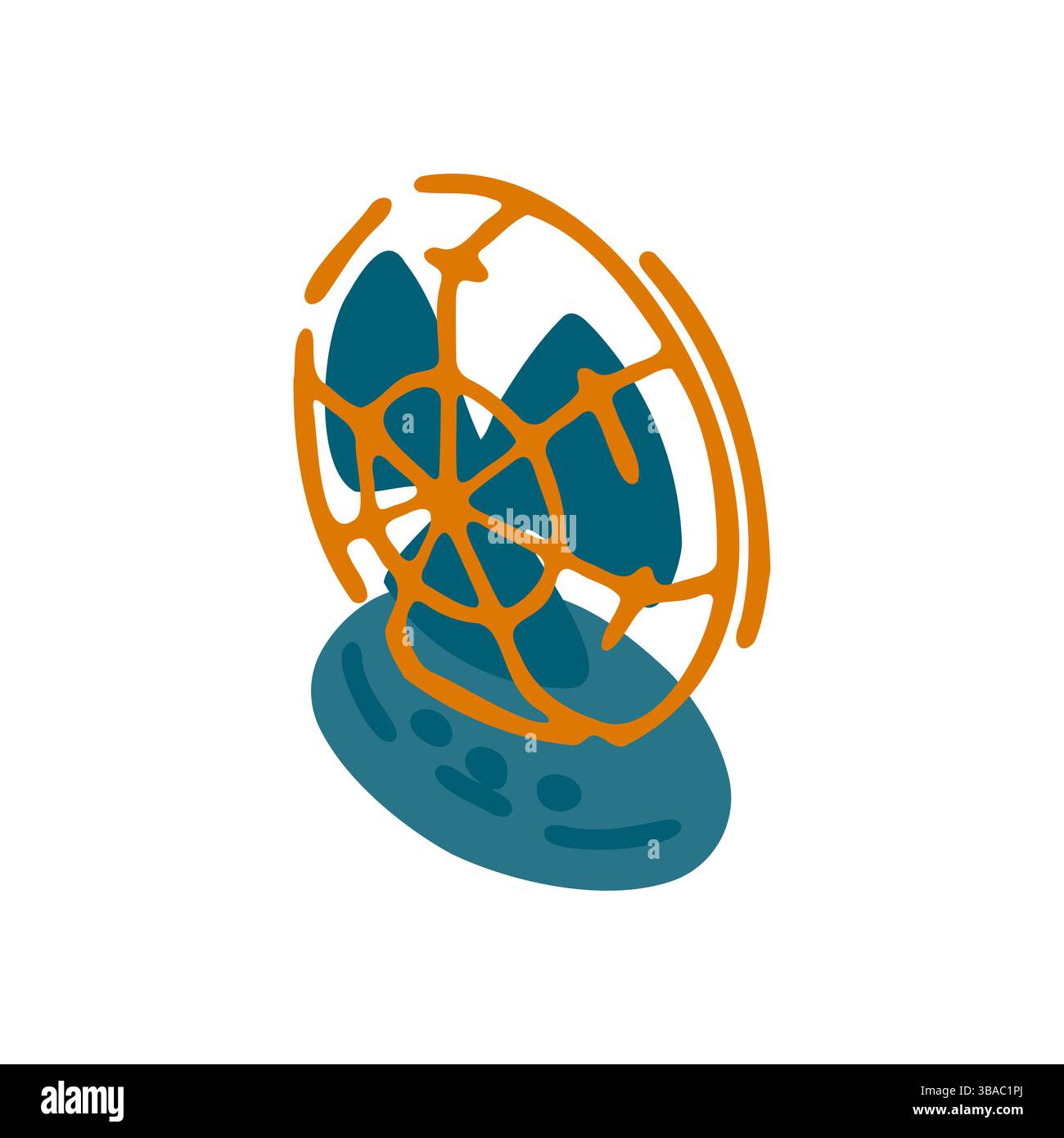 Retro Desk Fan Flat Illustration Stock Vector Image & Art - Alamy