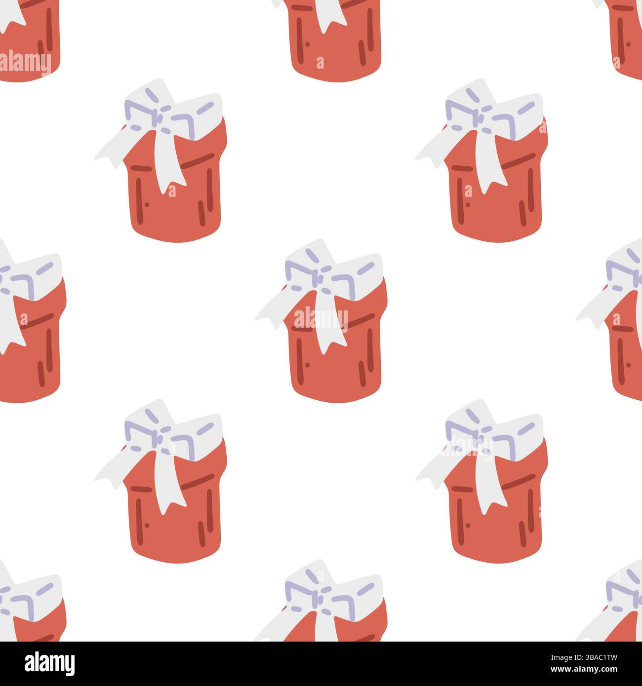 Cylindrical gift box Stock Vector Images - Alamy