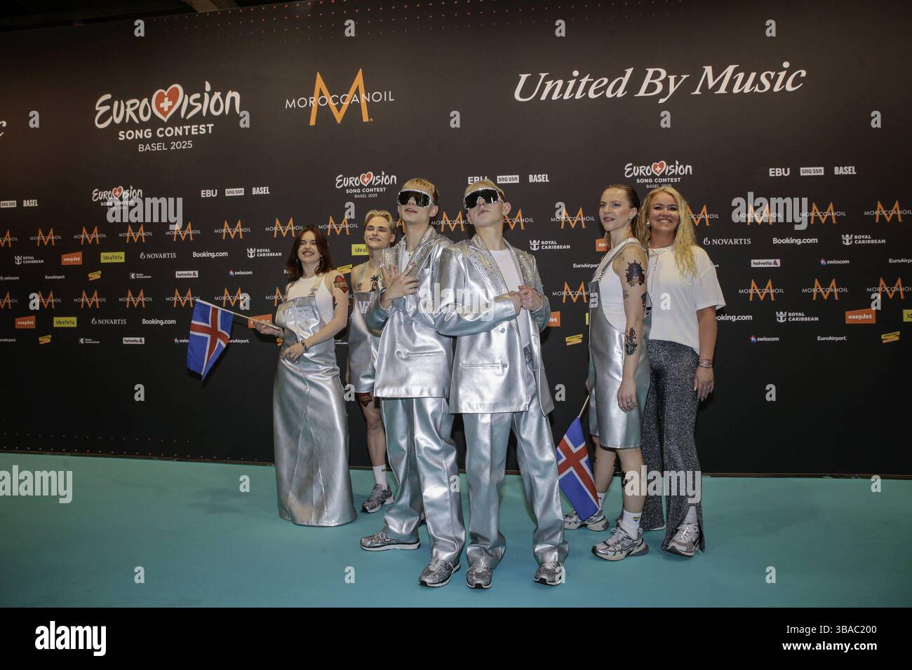 Music Concert - Eurovision Song Contest Turquoise carpet VAB of Iceland ...