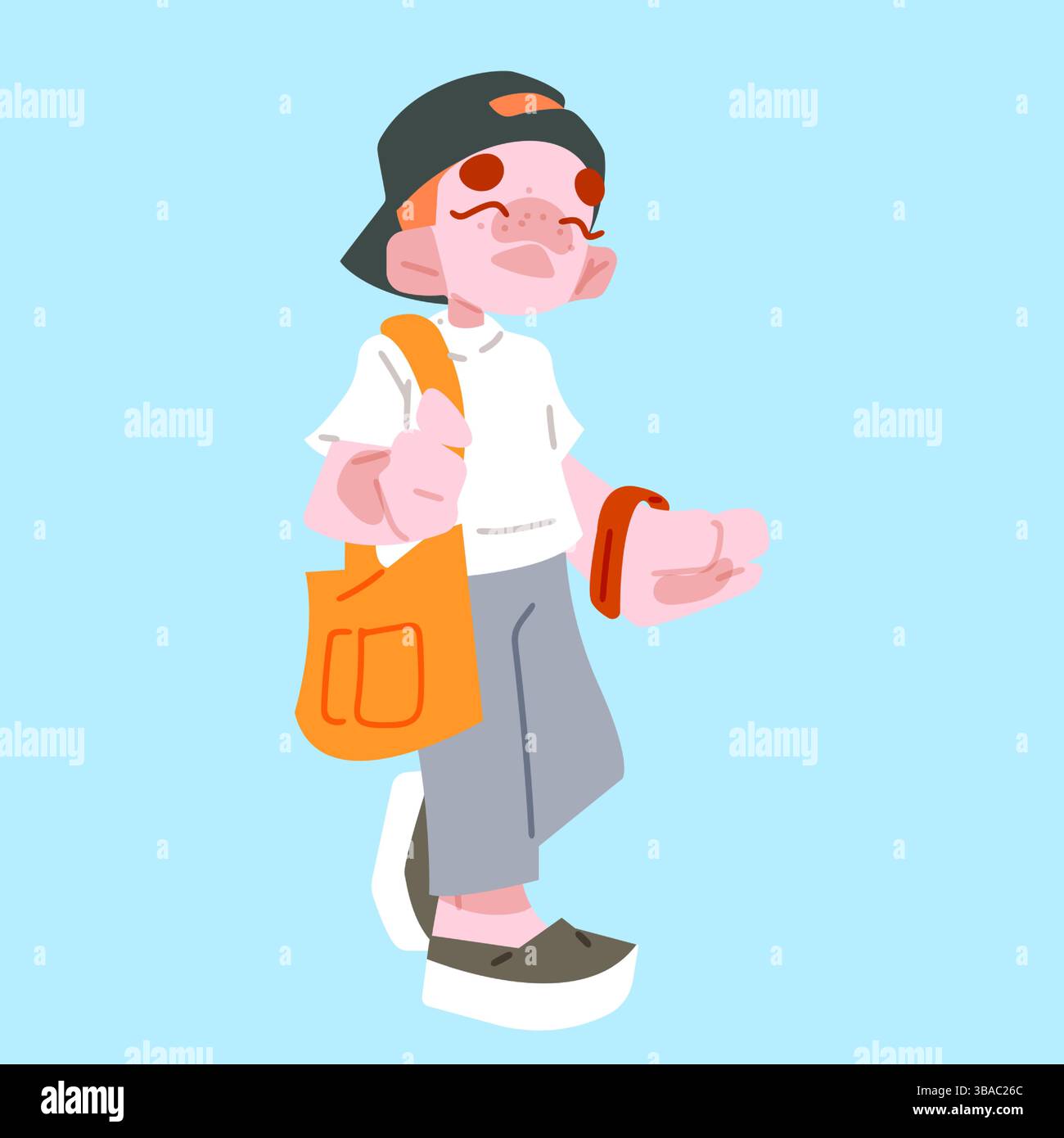 Blue tote Stock Vector Images - Alamy