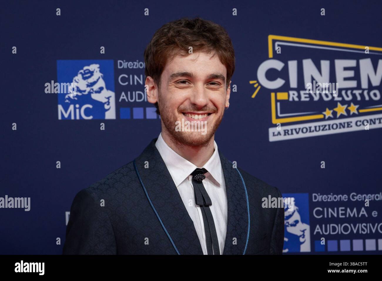 Federico Cesari attends the red carpet during the 70th David Di Donatello at Cinecitta Studios ...