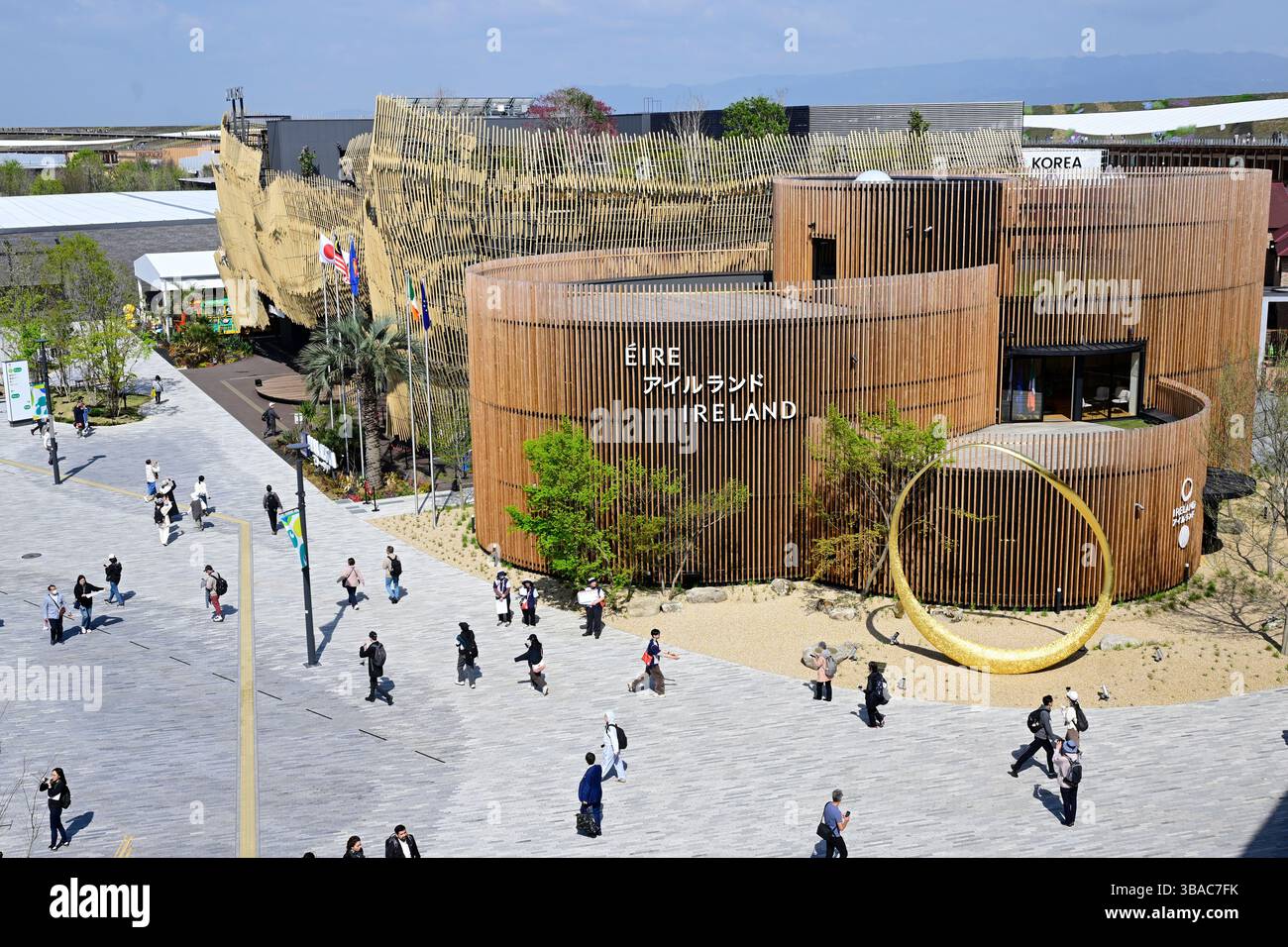Ireland Pavilion at Osaka World Expo 2025,Osaka,Japan Stock Photo - Alamy