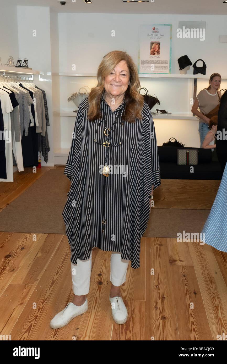 Fern Mallis attends the American Heart Association Sip and Shop event ...