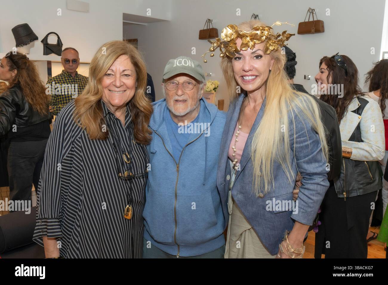 Fern Mallis, Stan Herman and Luciana Pampalone attends the American ...