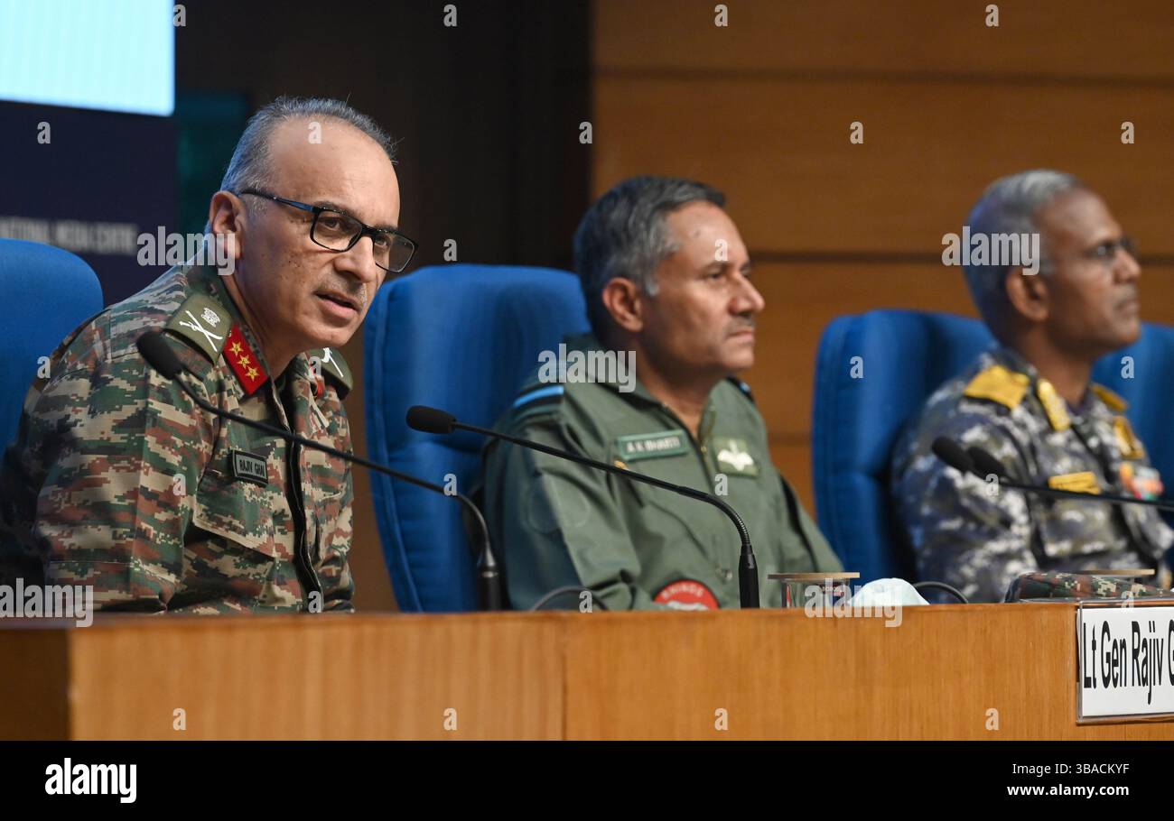 NEW DELHI, INDIA - MAY 12: Director General of Military Operations ...
