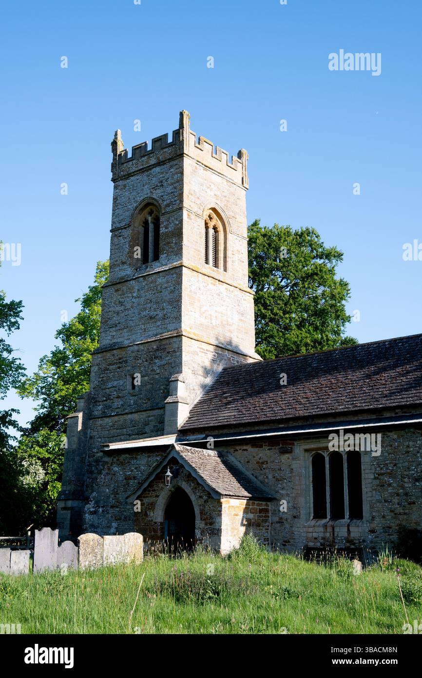 St. Helen`s Church, Great Oxendon, Northamptonshire, England, UK Stock ...