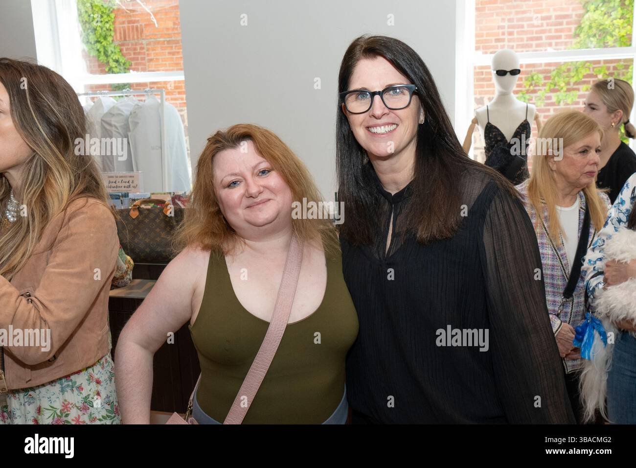 Guest and Samantha McLeod attends the American Heart Association Sip ...