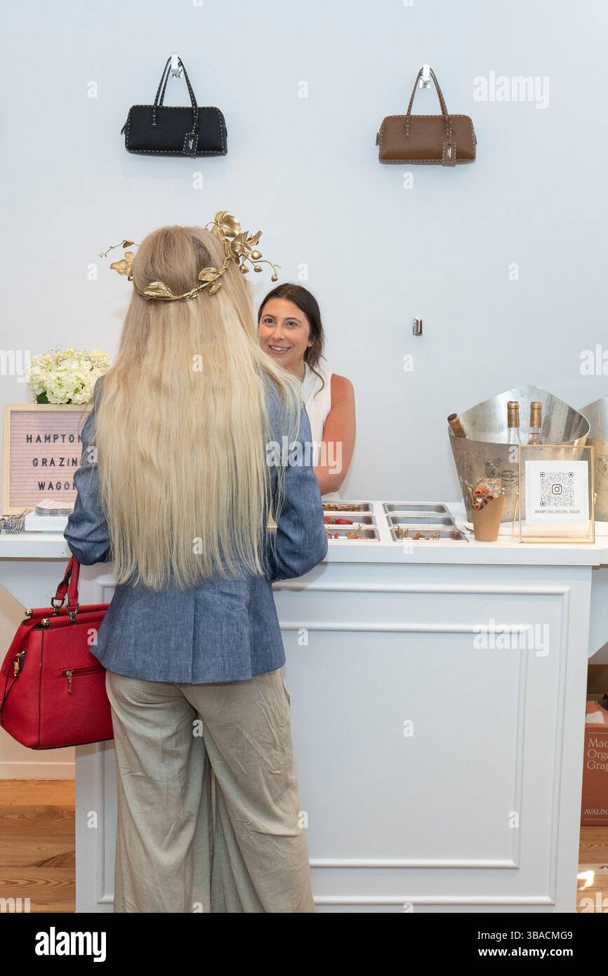 attends the American Heart Association Sip and Shop event featuring ...
