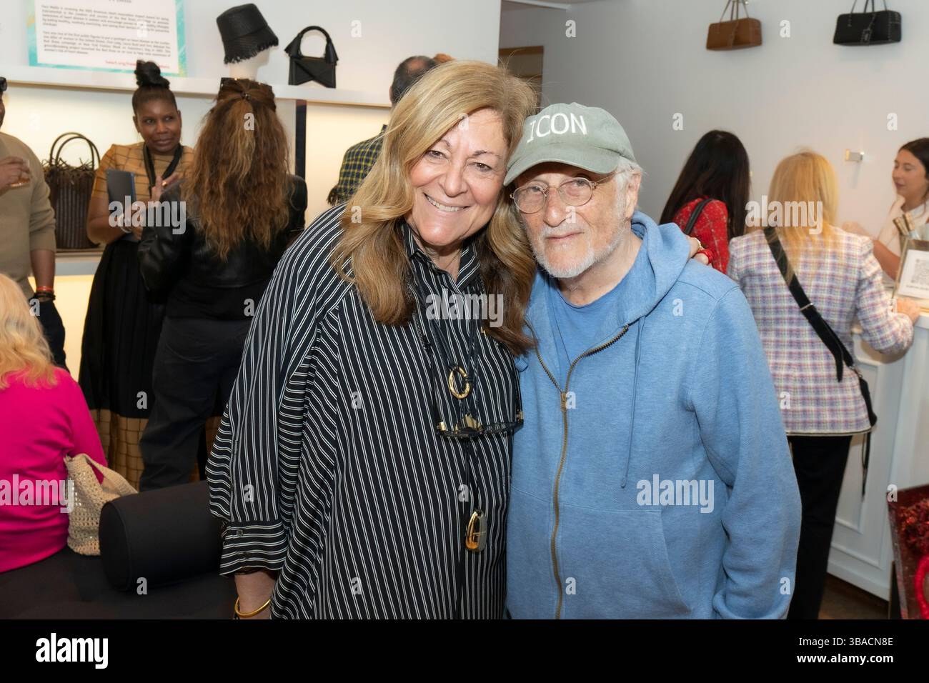 Fern Mallis and Stan Herman attends the American Heart Association Sip ...