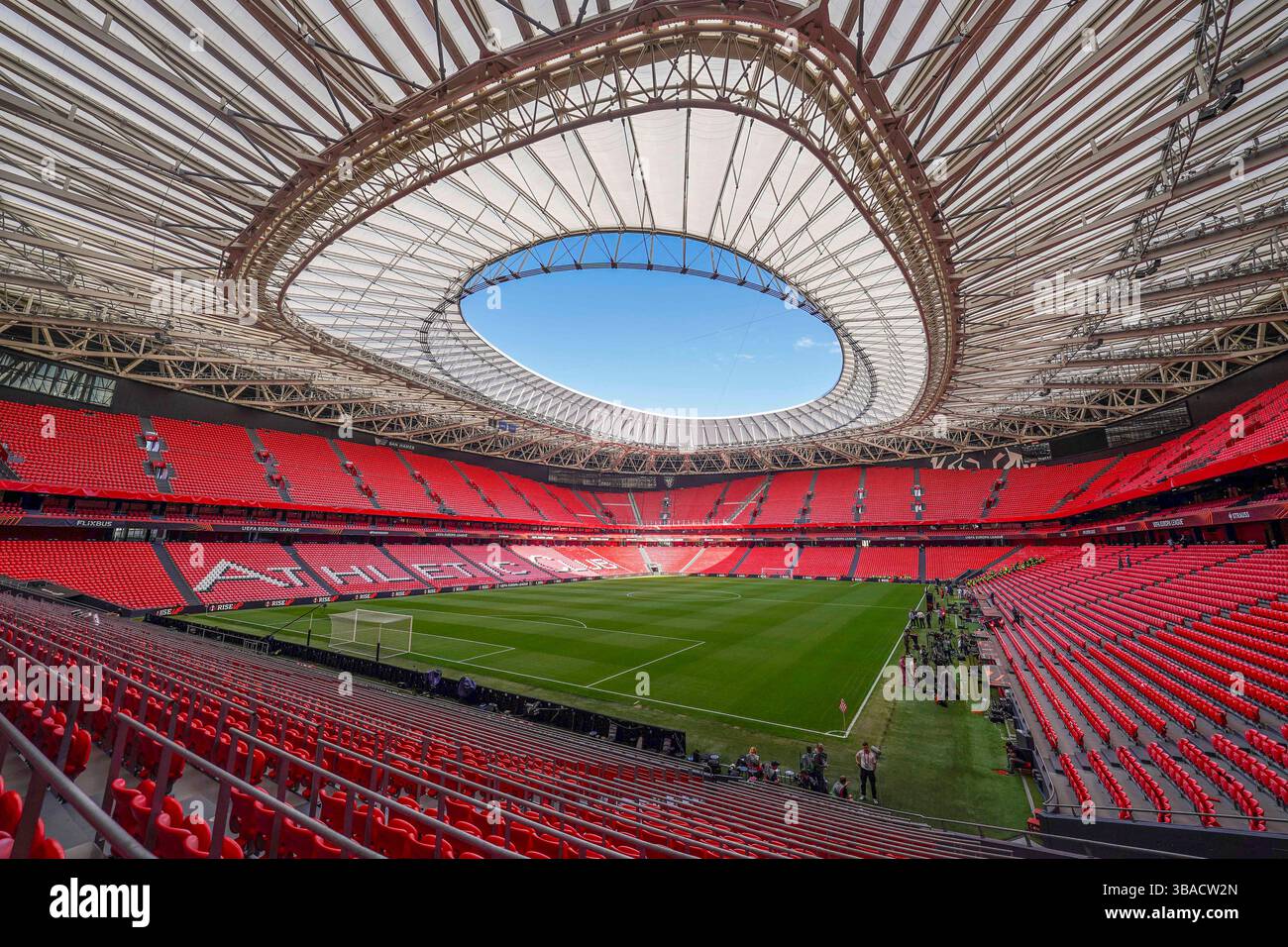 Bilbao, Spain. 01st May, 2025. General View inside the Stadium during ...