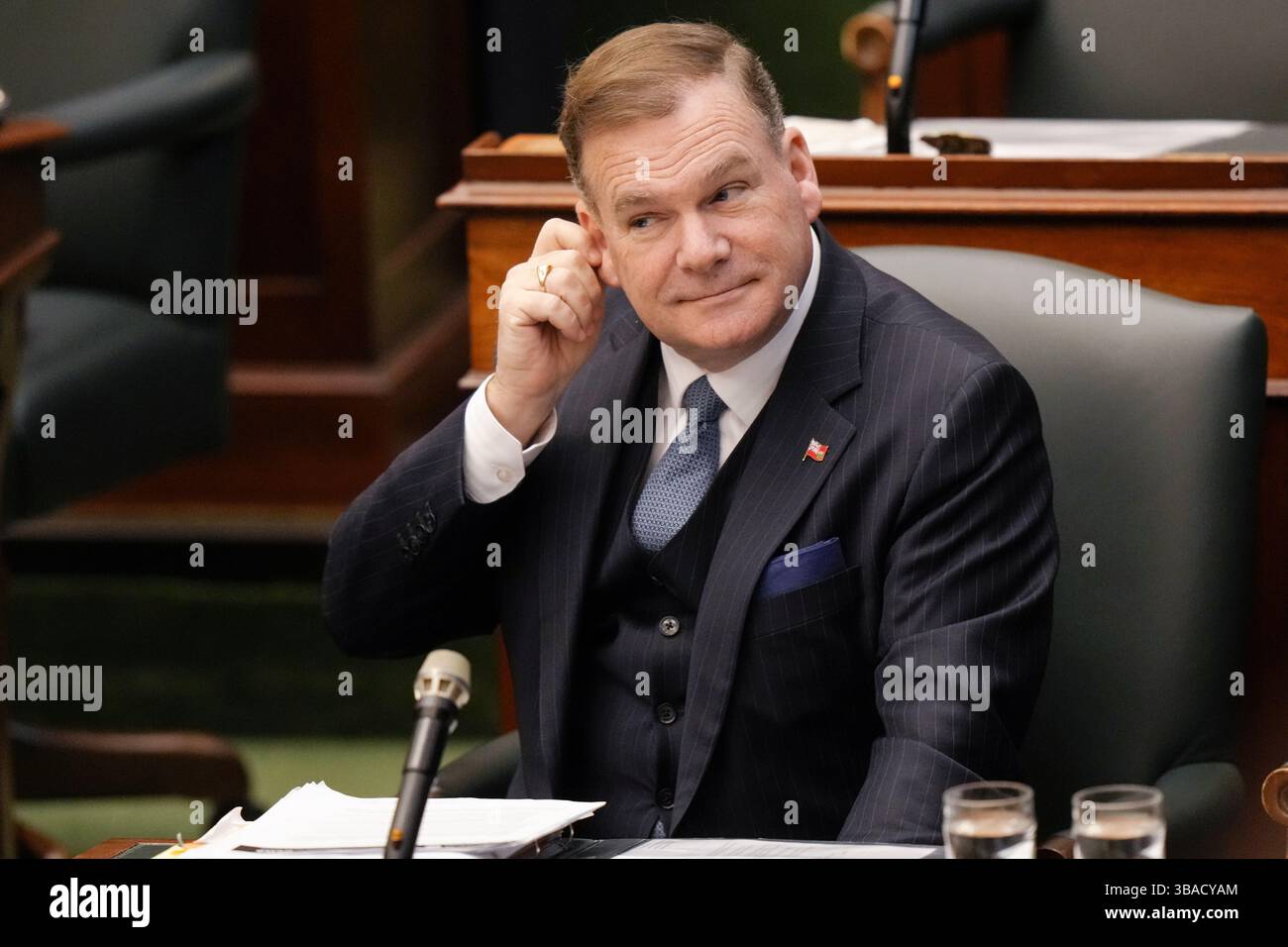 Ontario MPP Todd McCarthy attends Question Period at the Ontario ...