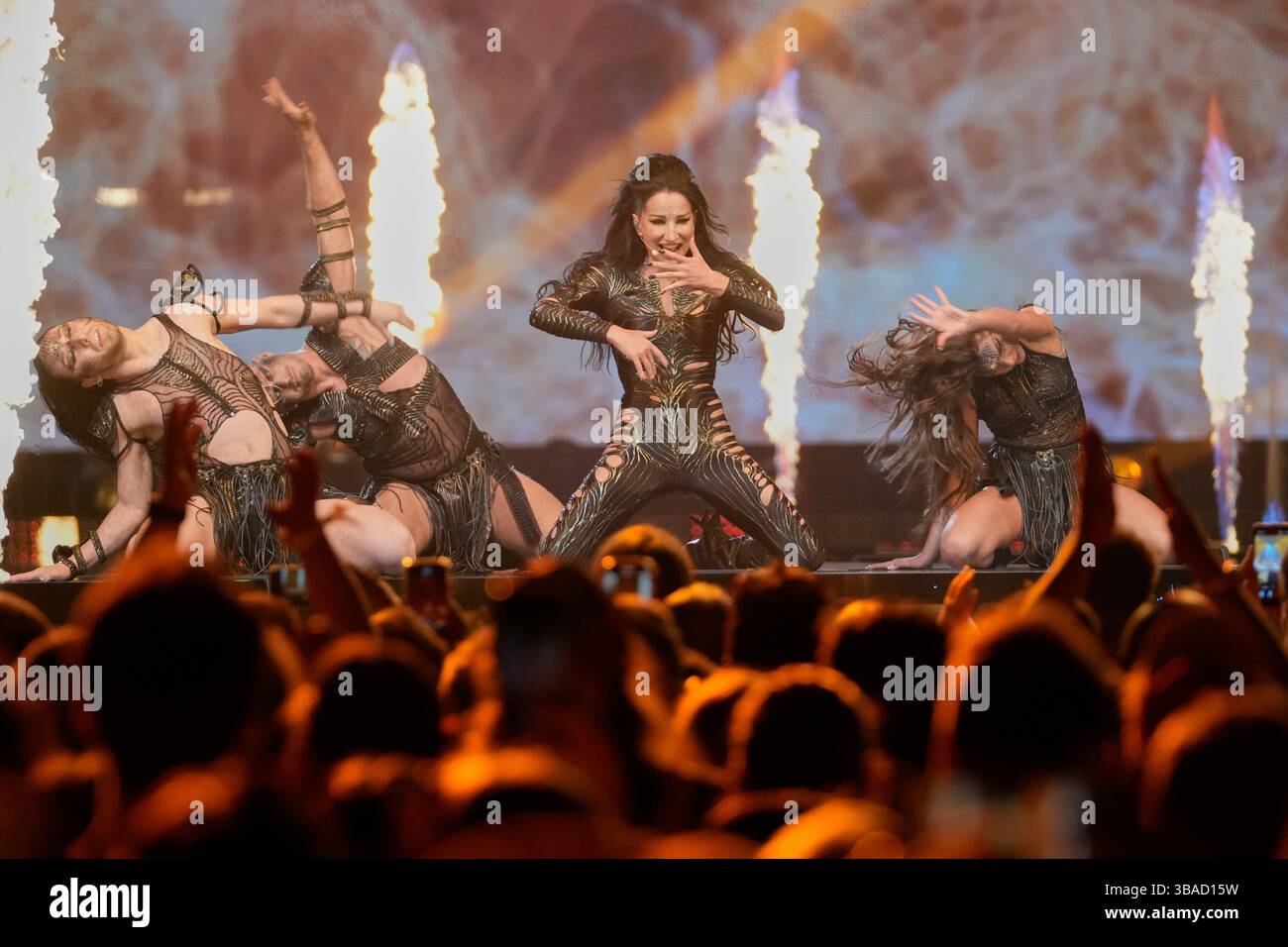 Justyna Steczkowska from Poland performs the song "GAJA" during the ...