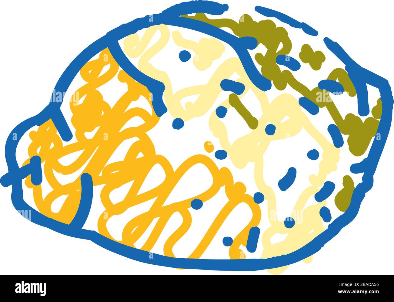 lemon rotten food icon doodle illustration Stock Vector Image & Art - Alamy