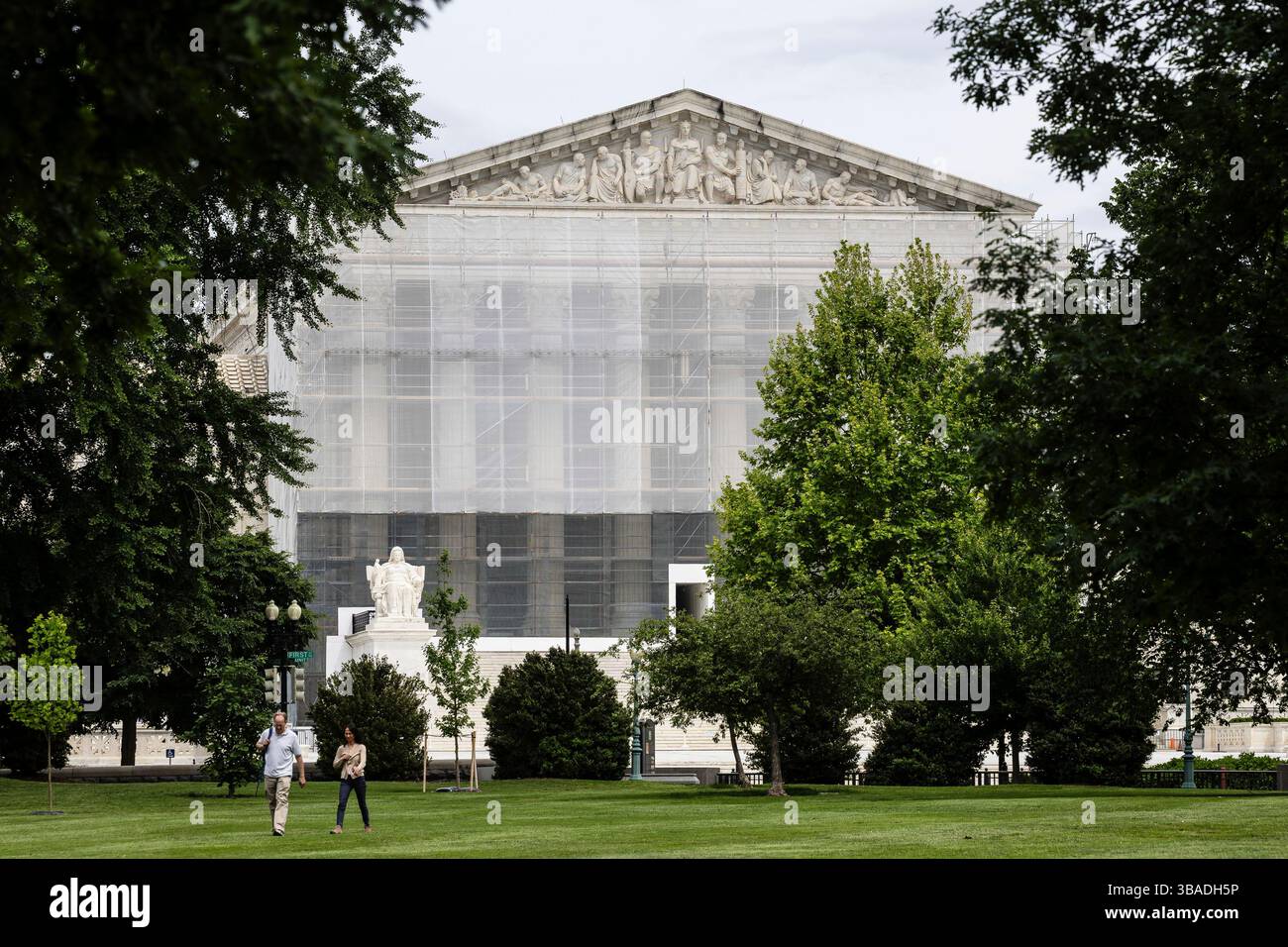 The U.S. Supreme Court building is seen May 12, 2025. (Francis Chung ...