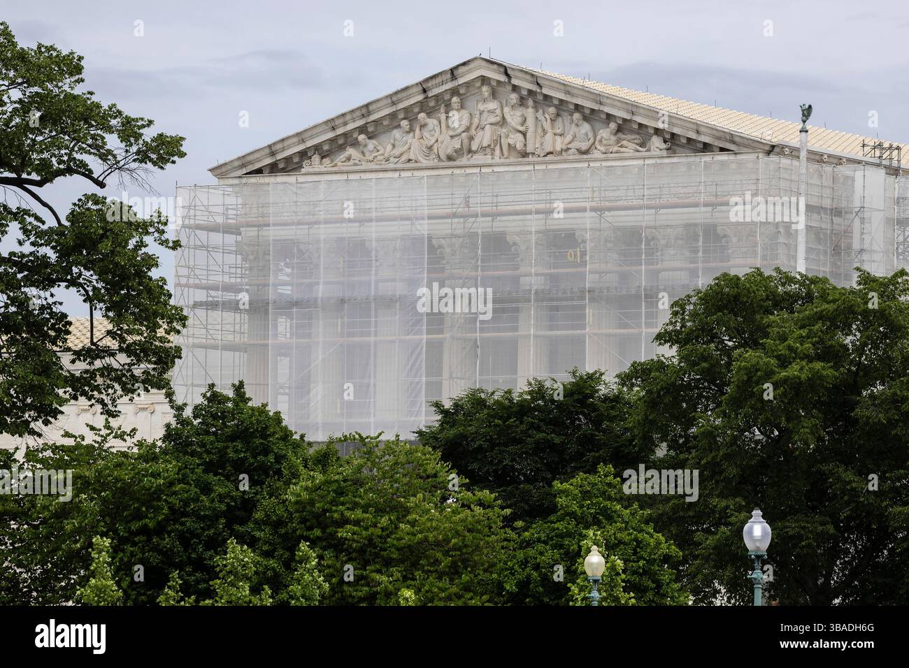 The U.S. Supreme Court building is seen May 12, 2025. (Francis Chung ...