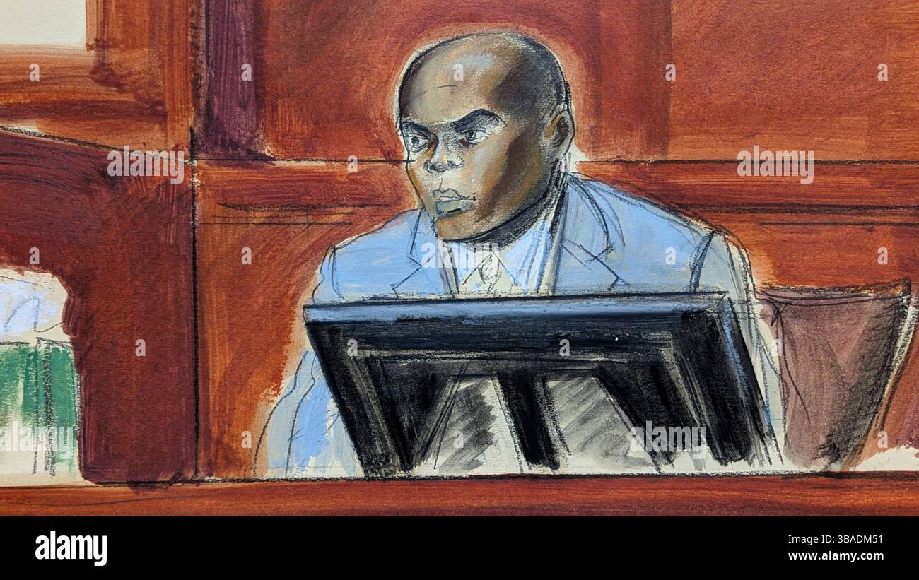 Professional stripper, Daniel Philip, testifies on witness stand on the ...