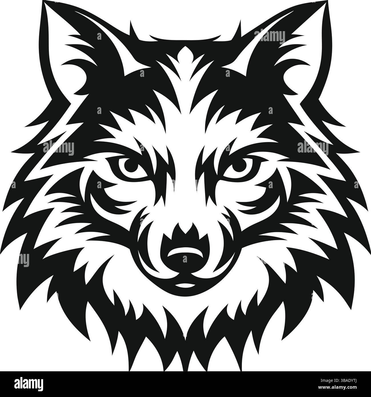 Wolf Logo Vector Fierce and Versatile Designs Stock Vector Image & Art ...
