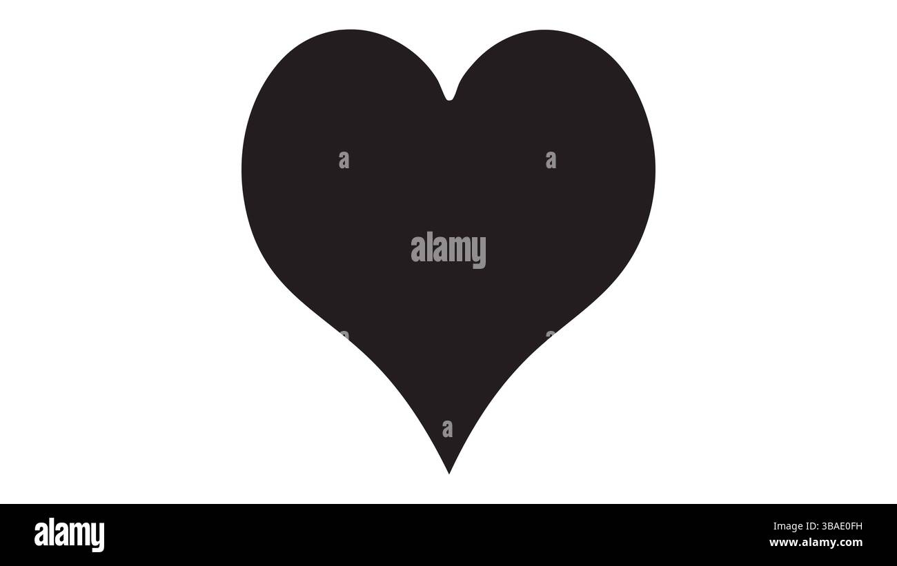 Heart Shape Logo, Vector, Icon Stock Vector Image & Art - Alamy