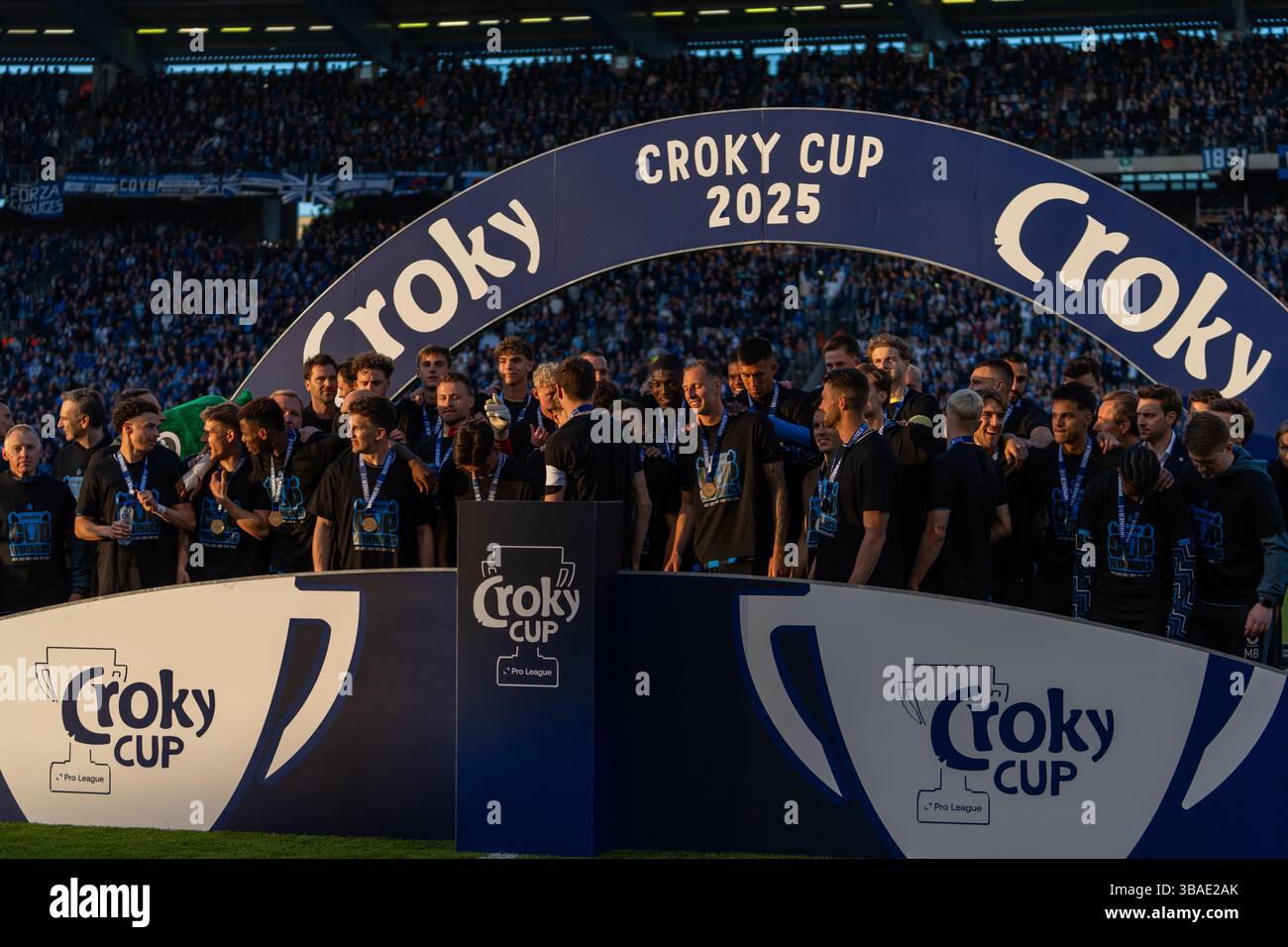 Club Brugge Wins 2025 Croky Cup Final Against Anderlecht Stock Photo ...