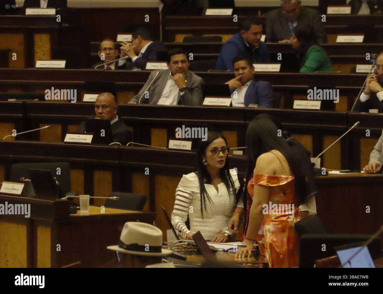 Last day of plenary sessions of the National Assembly Quito, Monday ...