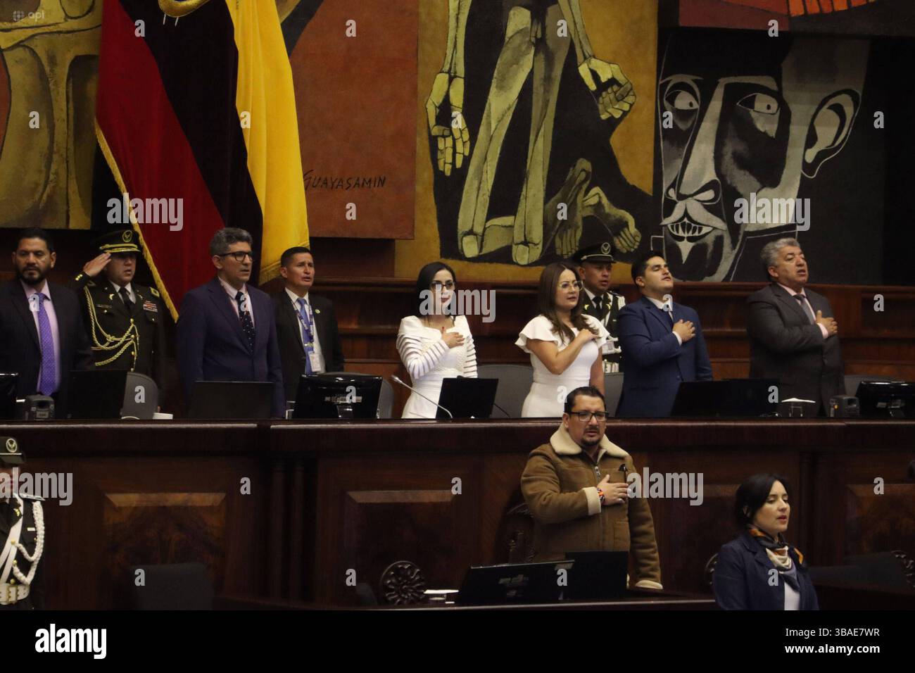 Last day of plenary sessions of the National Assembly Quito, Monday ...