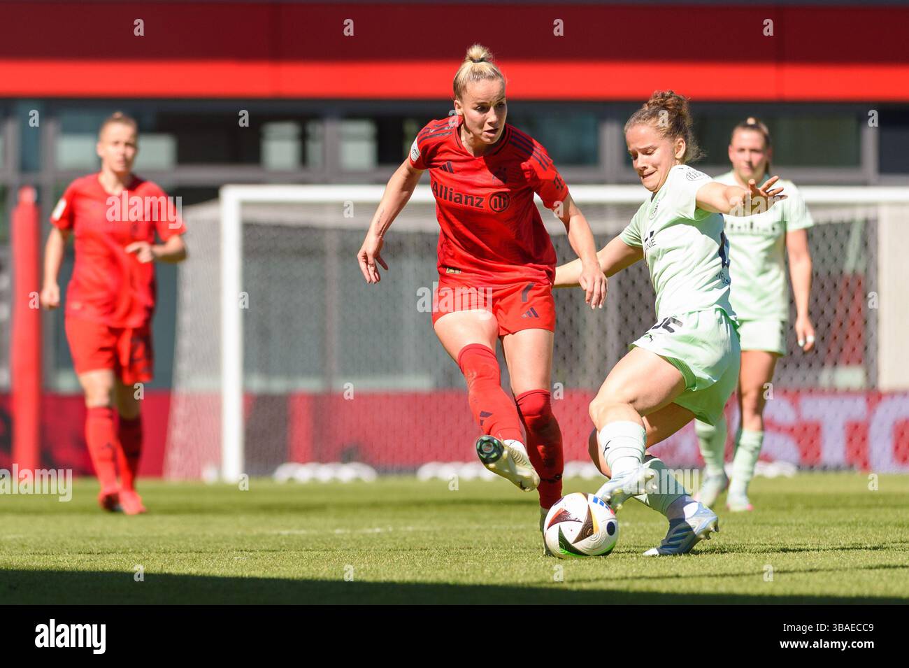 Munich, Germany. 11th May, 2025. Munich, Germany, May 11th 2025: Giulia Gwinn (7 FC Bayern ...