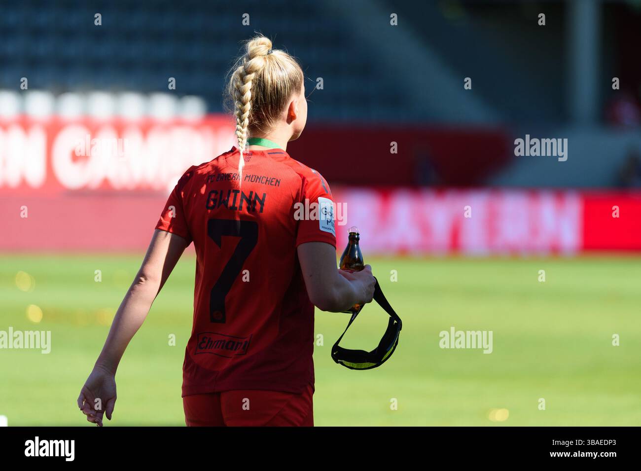 Munich, Germany. 11th May, 2025. Munich, Germany, May 11th 2025: Giulia Gwinn (7 FC Bayern ...