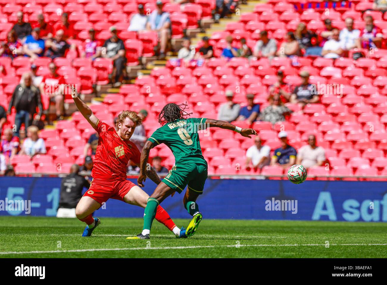 London, UK. 11th May, 2025. Wembley Stadium, England, May 11 2025: Finn ...