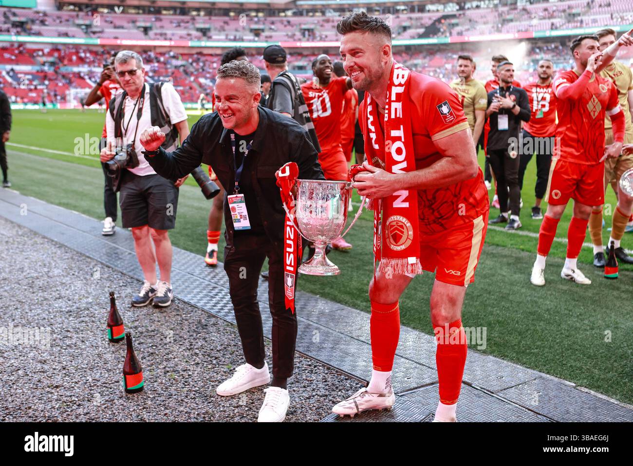 London, UK. 11th May, 2025. Wembley Stadium, England, May 11 2025: Matt ...