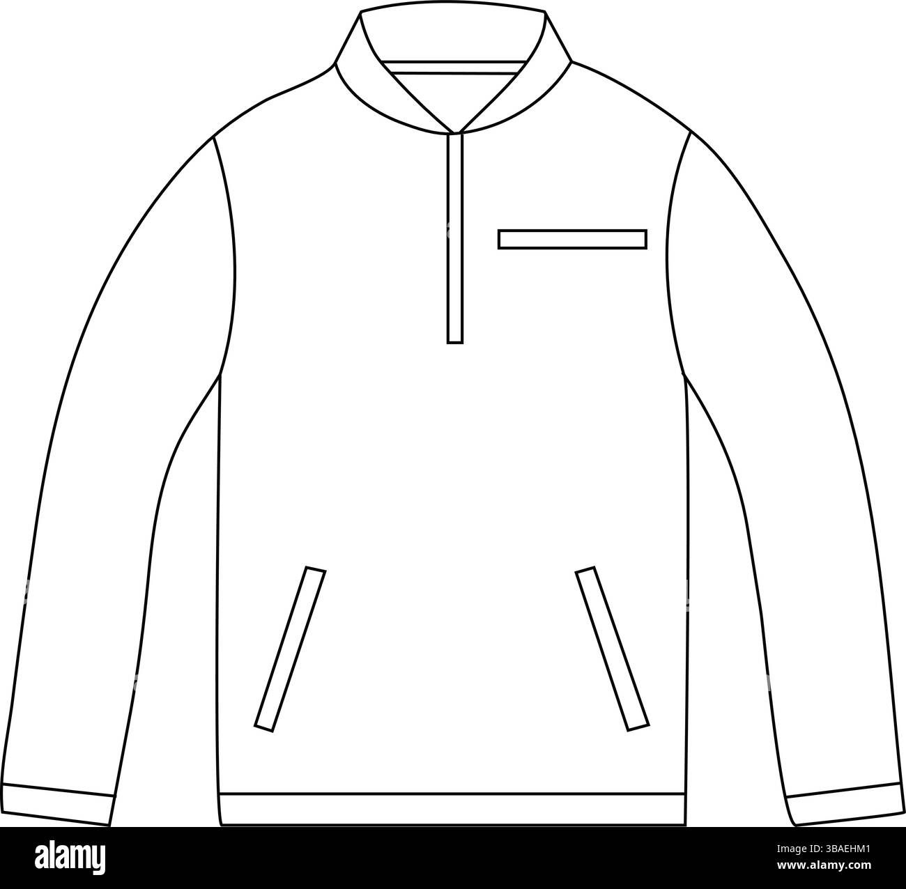 Printable jacket sketch hi-res stock photography and images - Alamy