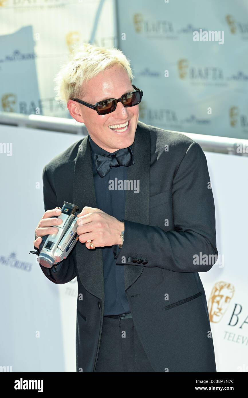 London, UK. 11th May, 2025. Jamie Laing arriving at the BAFTA ...