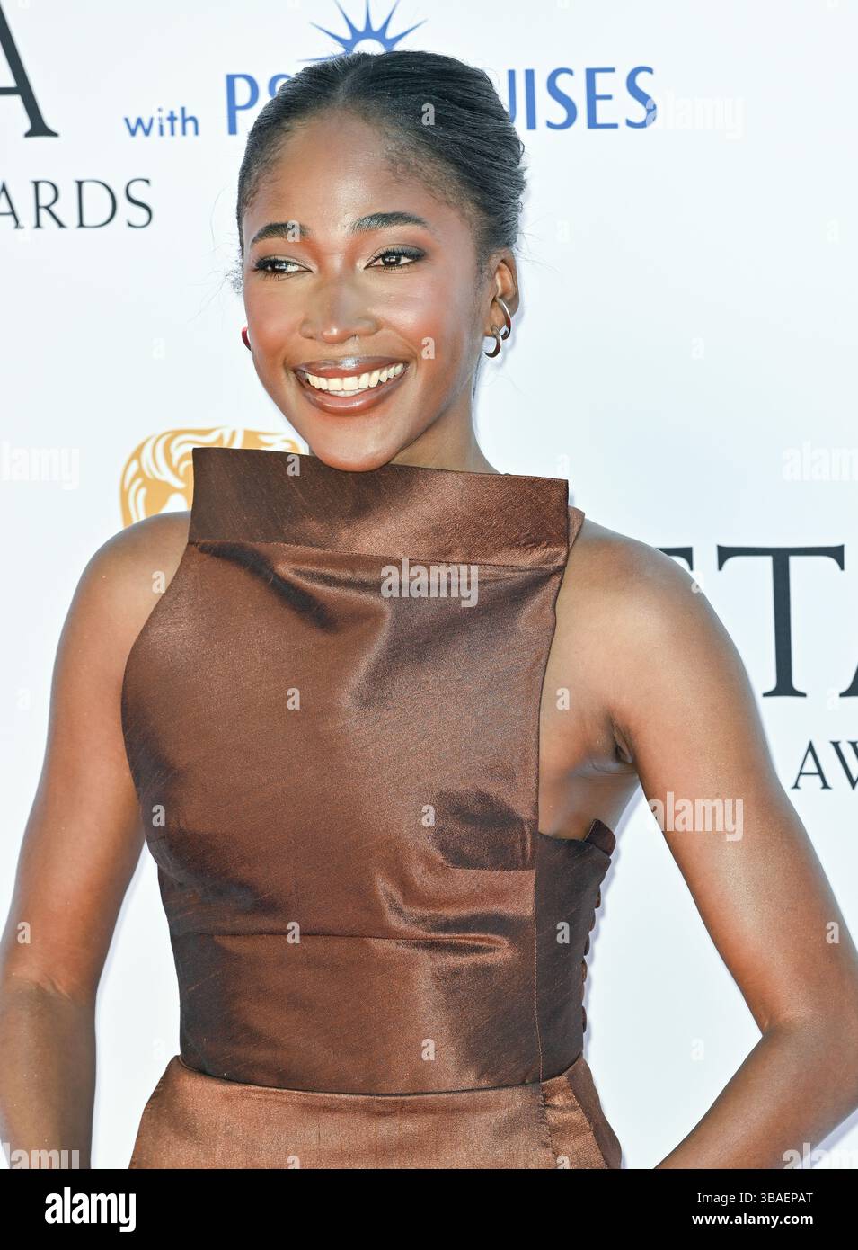 London, UK. 11th May, 2025. Adelayo Adedayo arriving at the BAFTA ...