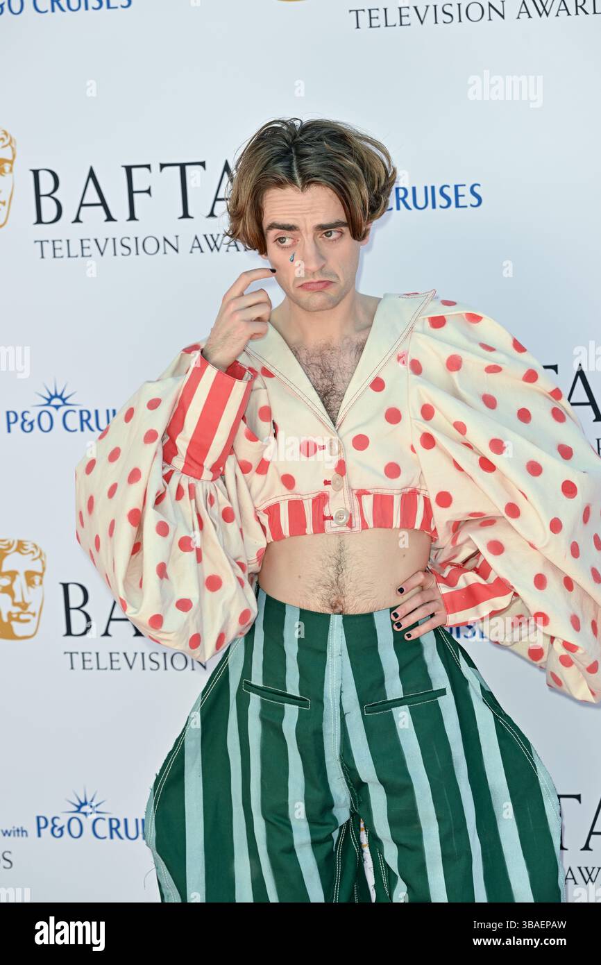 London, UK. 11th May, 2025. Luke Rollason arriving at the BAFTA ...