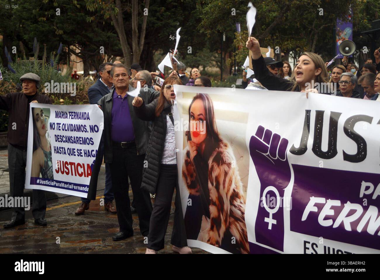 CUENCA PLANTON FOR THE DEATH OF MARIA FERNANDA LOPEZ Cuenca, Ecuador ...
