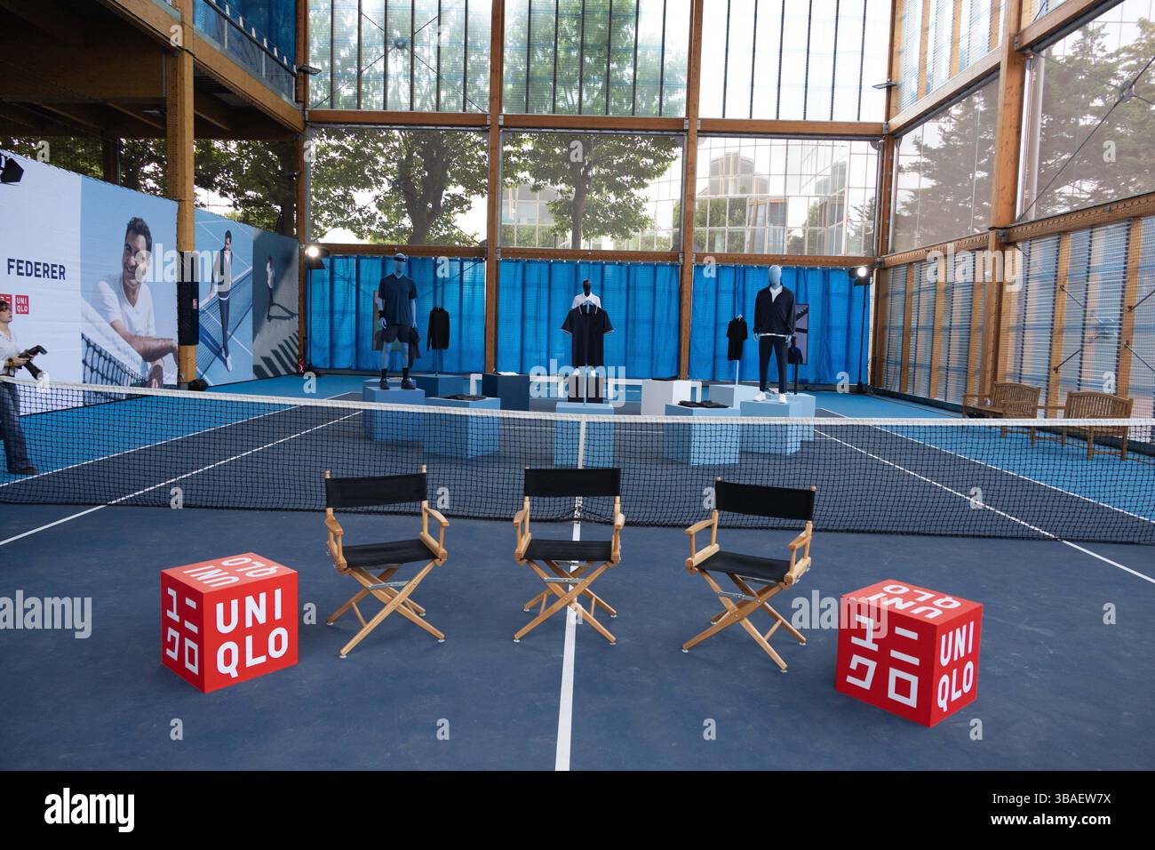 Paris, France. 12th May, 2025. The Launch of UNIQLO Spring-Summer 2025 ...