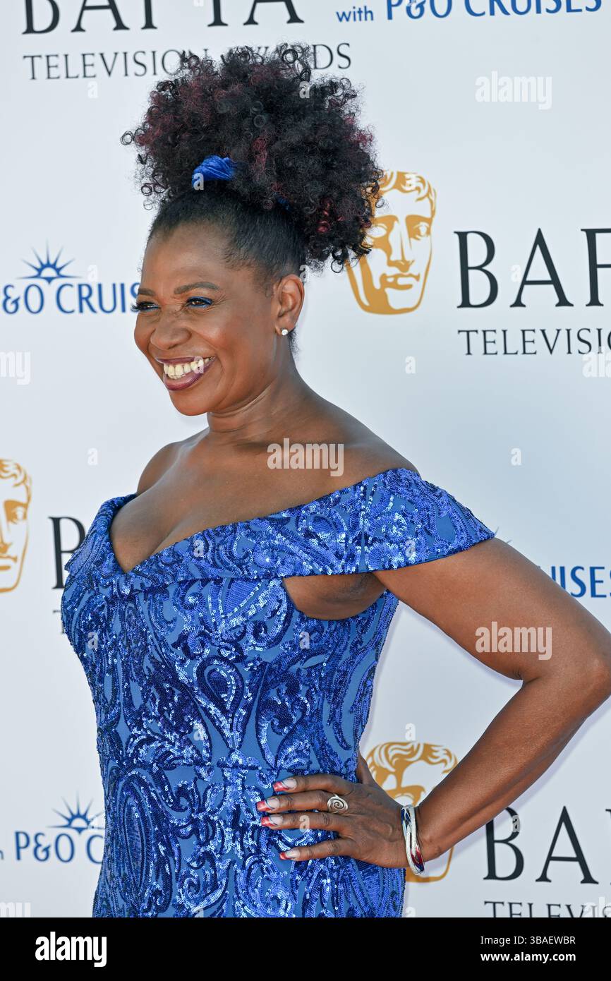 London, UK. 11th May, 2025. Brenda Edwards arriving at the BAFTA ...