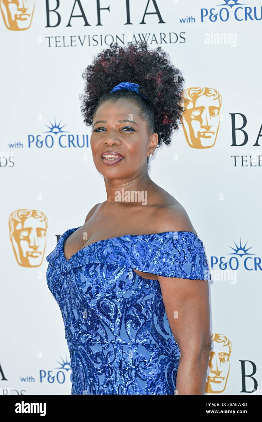 London, UK. 11th May, 2025. Brenda Edwards arriving at the BAFTA ...