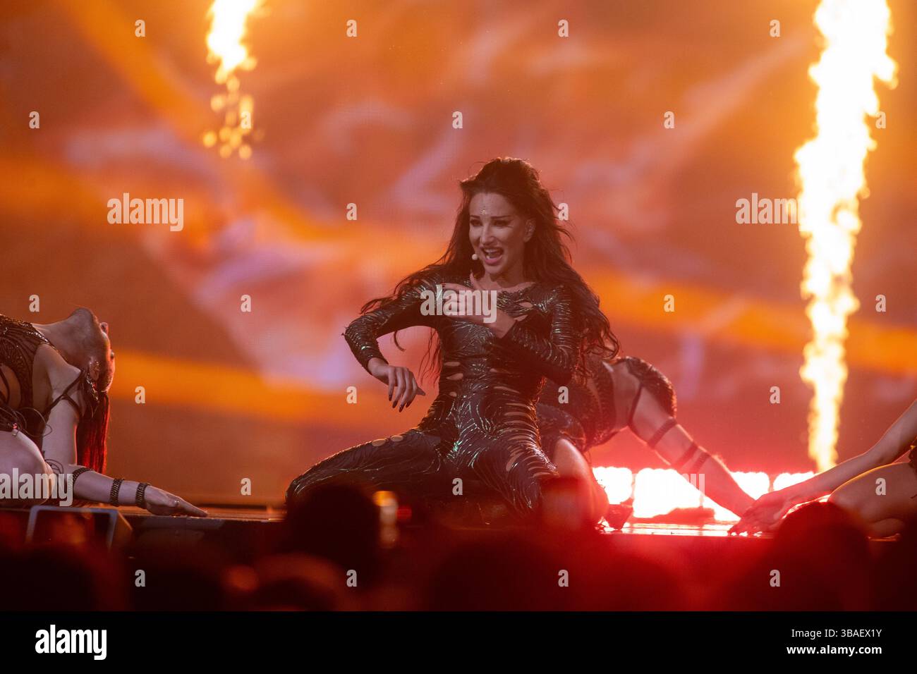 Basel, Switzerland. 12th May, 2025. Justyna Steczkowska of Poland ...